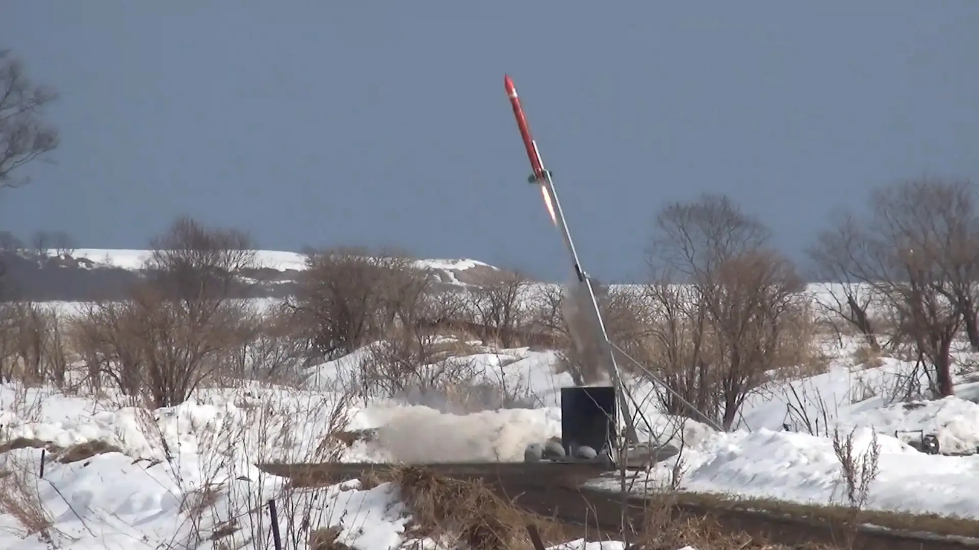 Tokai University has successfully launched their experimental rocket ...